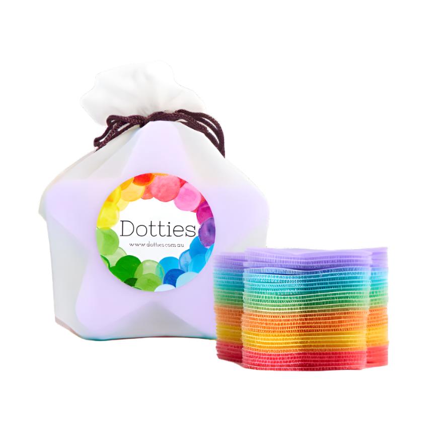 Pastel Rainbow Star Pack – Dotties